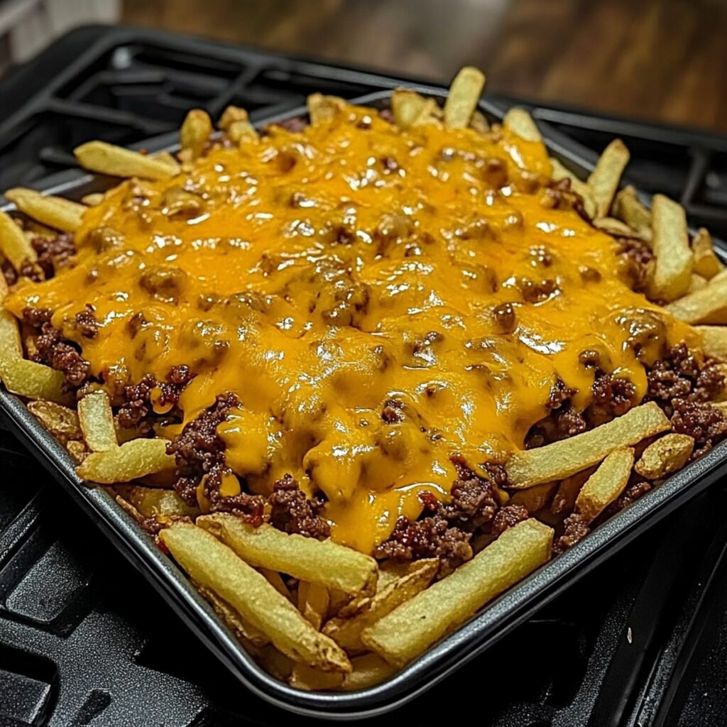 Hearty Cheesy Loaded Beef Fries Recipe: A Savory Comfort Treat - Pro of ...