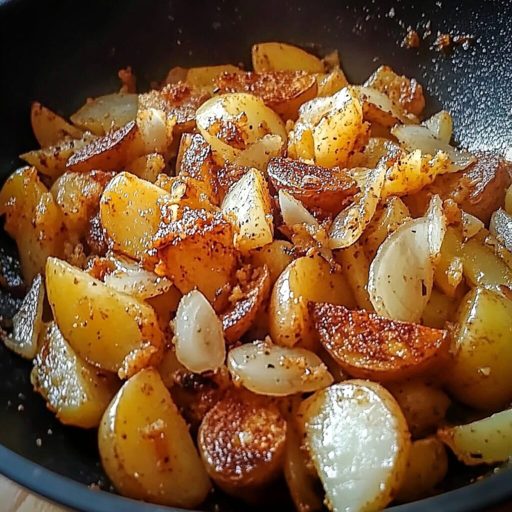 Super Crispy Fried Potatoes & Onions Recipe for Cozy Dinners - Pro of ...
