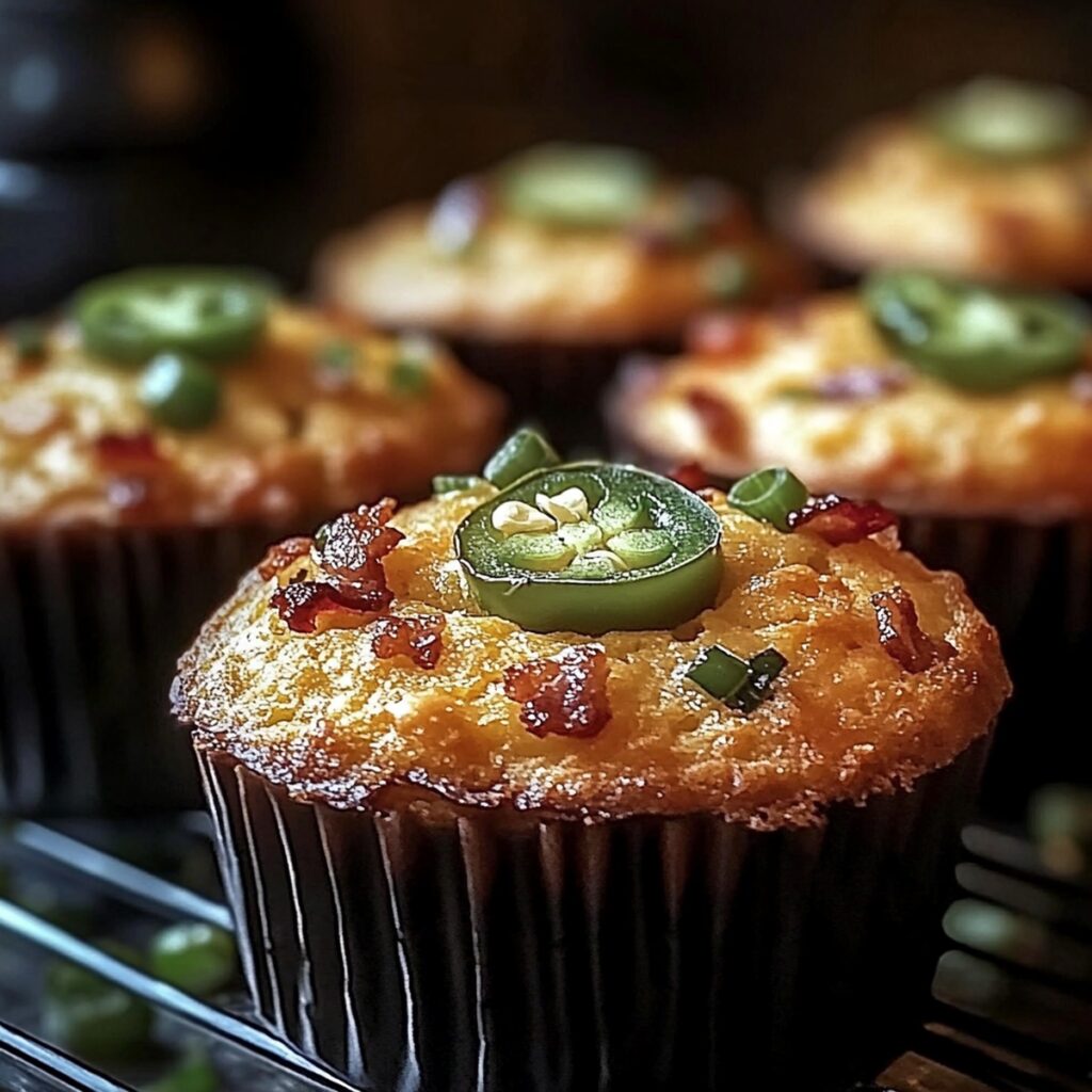Irresistible Smoked Jalapeño Bacon Cornbread Muffins Recipe - Pro of ...
