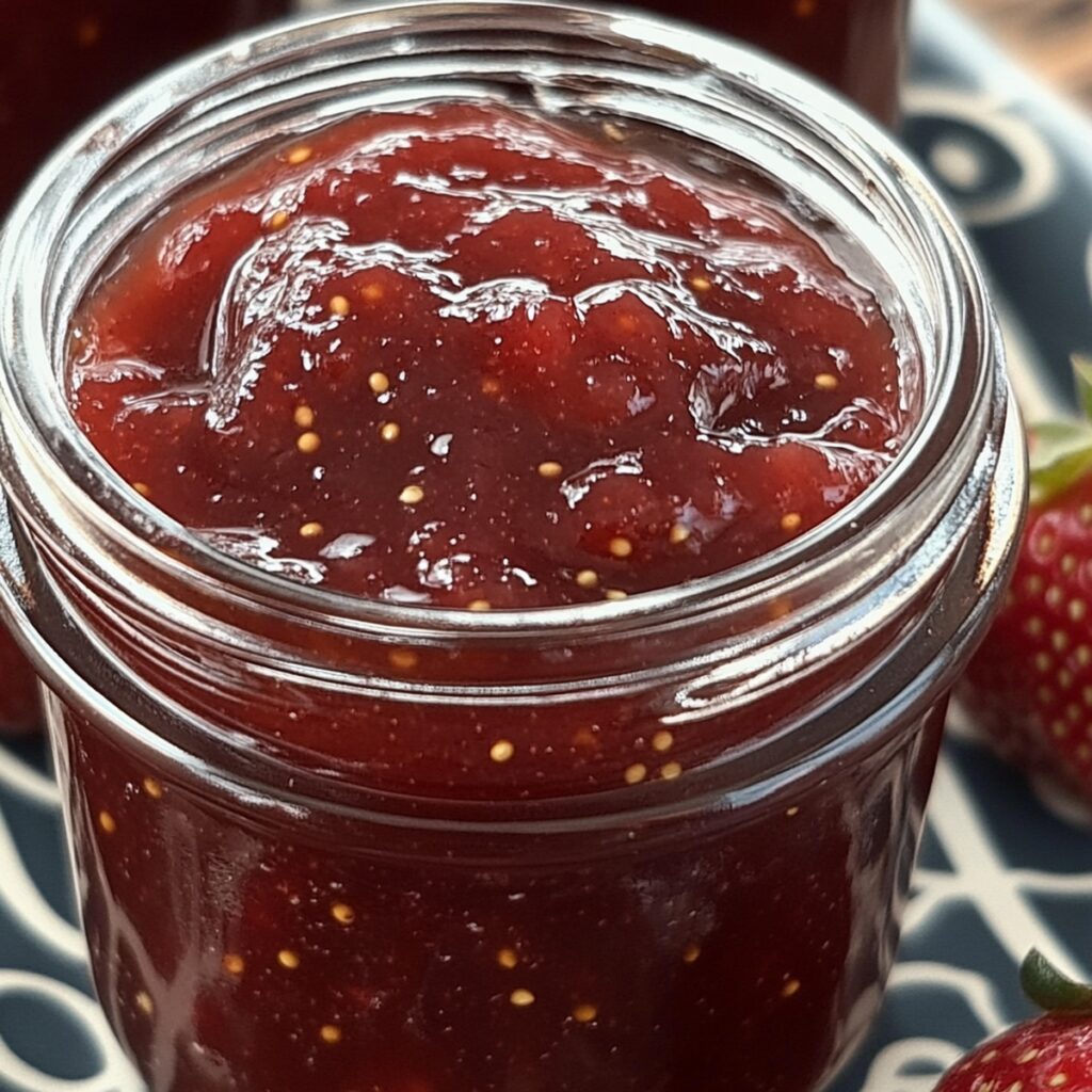 Sweet & Spicy Jalapeño Strawberry Jam Recipe for Zesty Spreads - Pro of ...