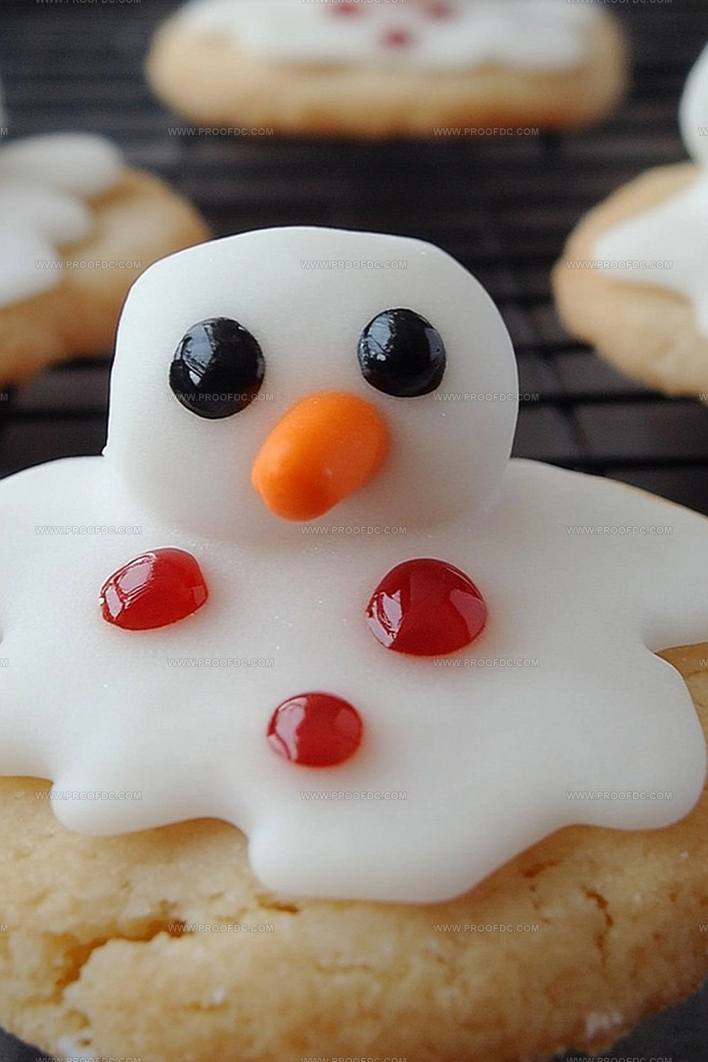 The Cutest Melted Snowman Biscuits Recipe for Winter Baking Fun - Pro ...