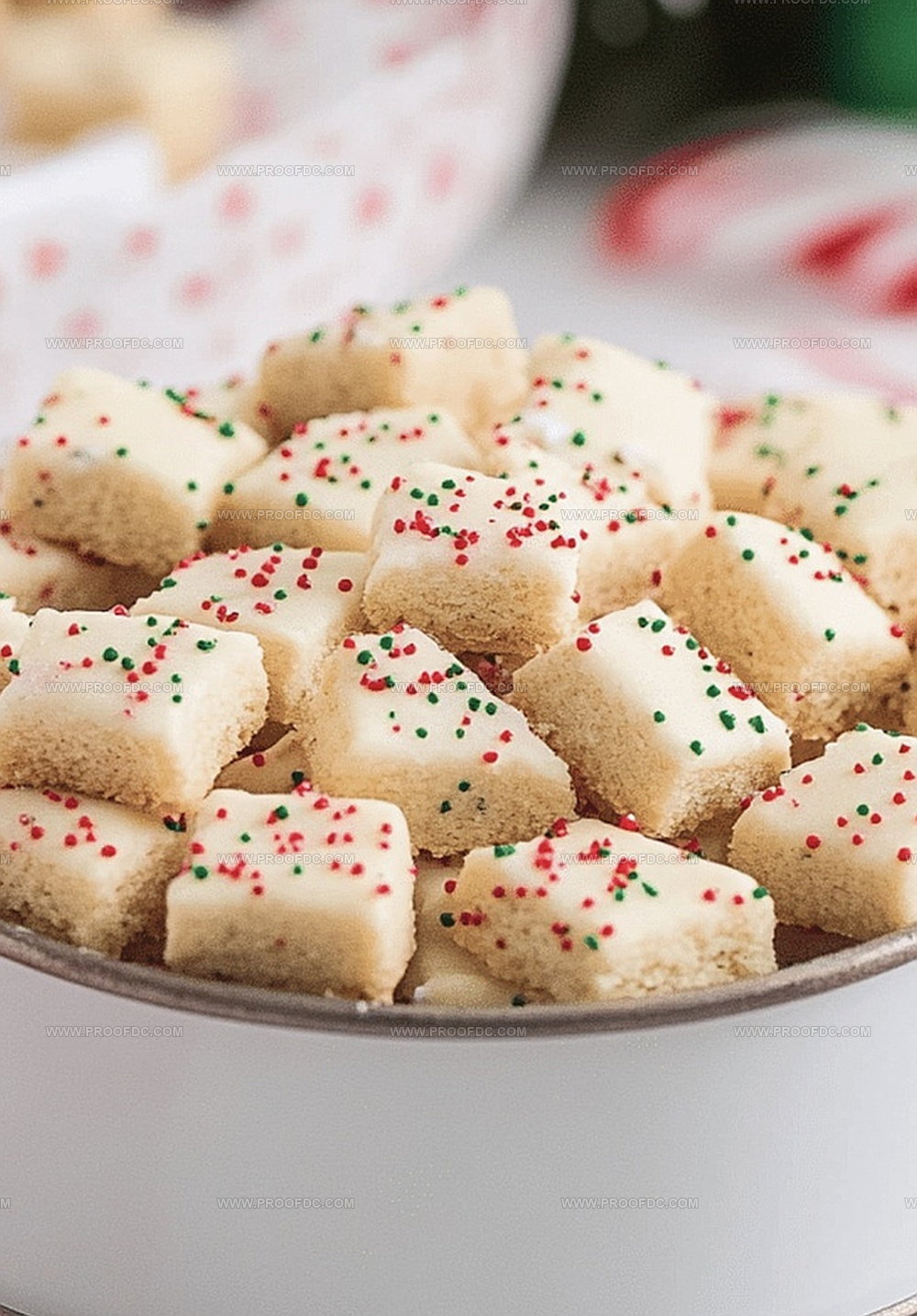 Jolly Christmas Shortbread Cookie Bites Recipe for Sweet Joy - Pro of ...