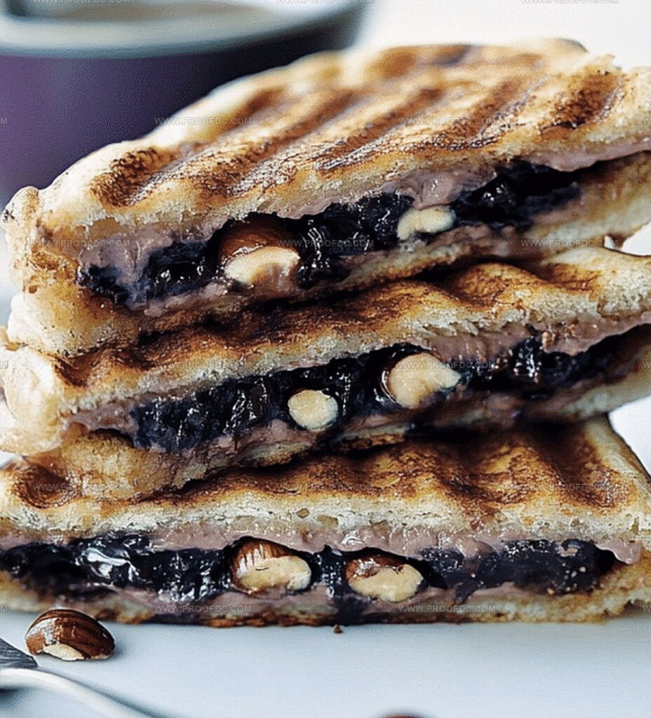 Irresistible Chocolate-Hazelnut Panini Recipe For Sweet Cravings - Pro ...