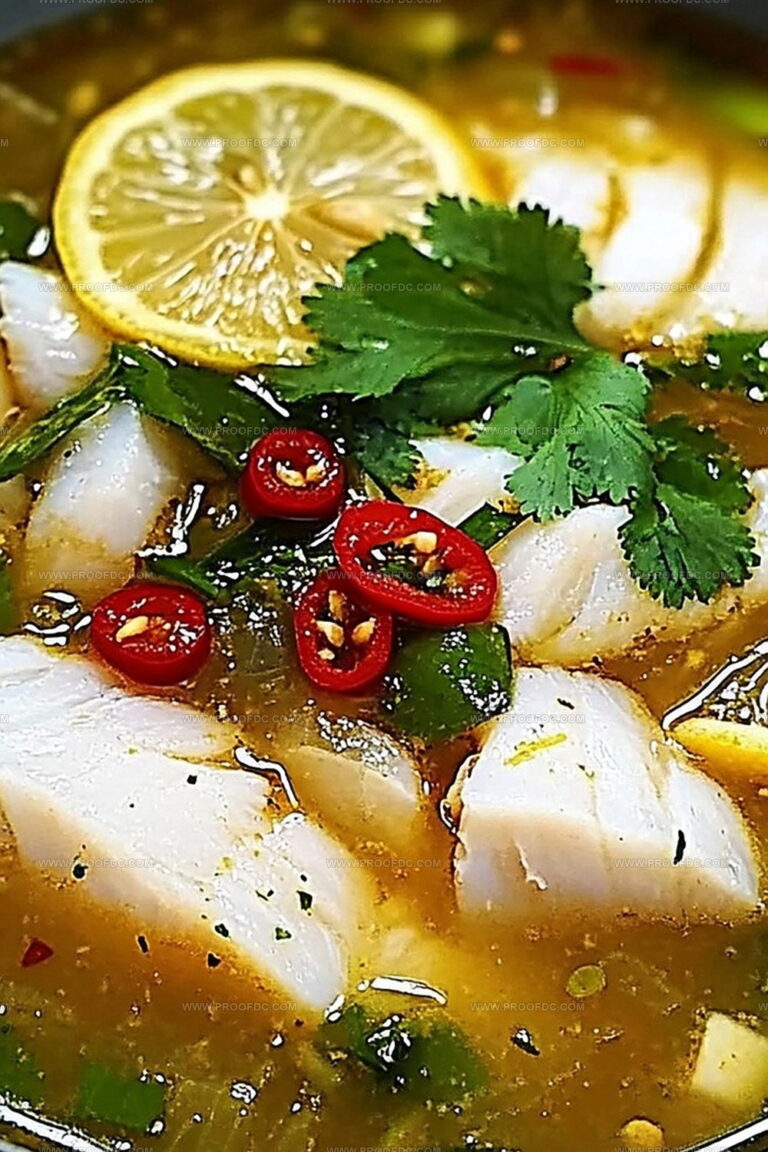 Sizzling Spicy Lemon Fish Soup Recipe for Bold Flavor Fans - Pro of ...