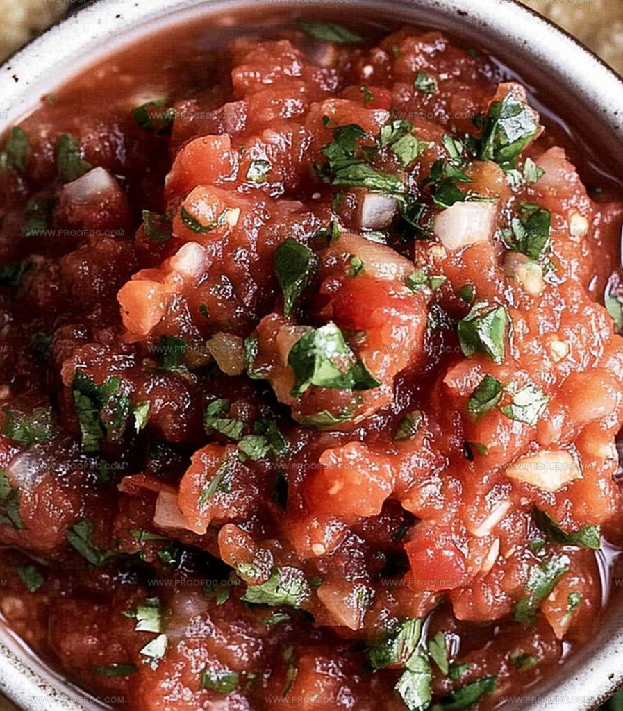 Bright & Zesty Homemade Salsa Recipe for Fresh Flavor Fun - Pro of ...